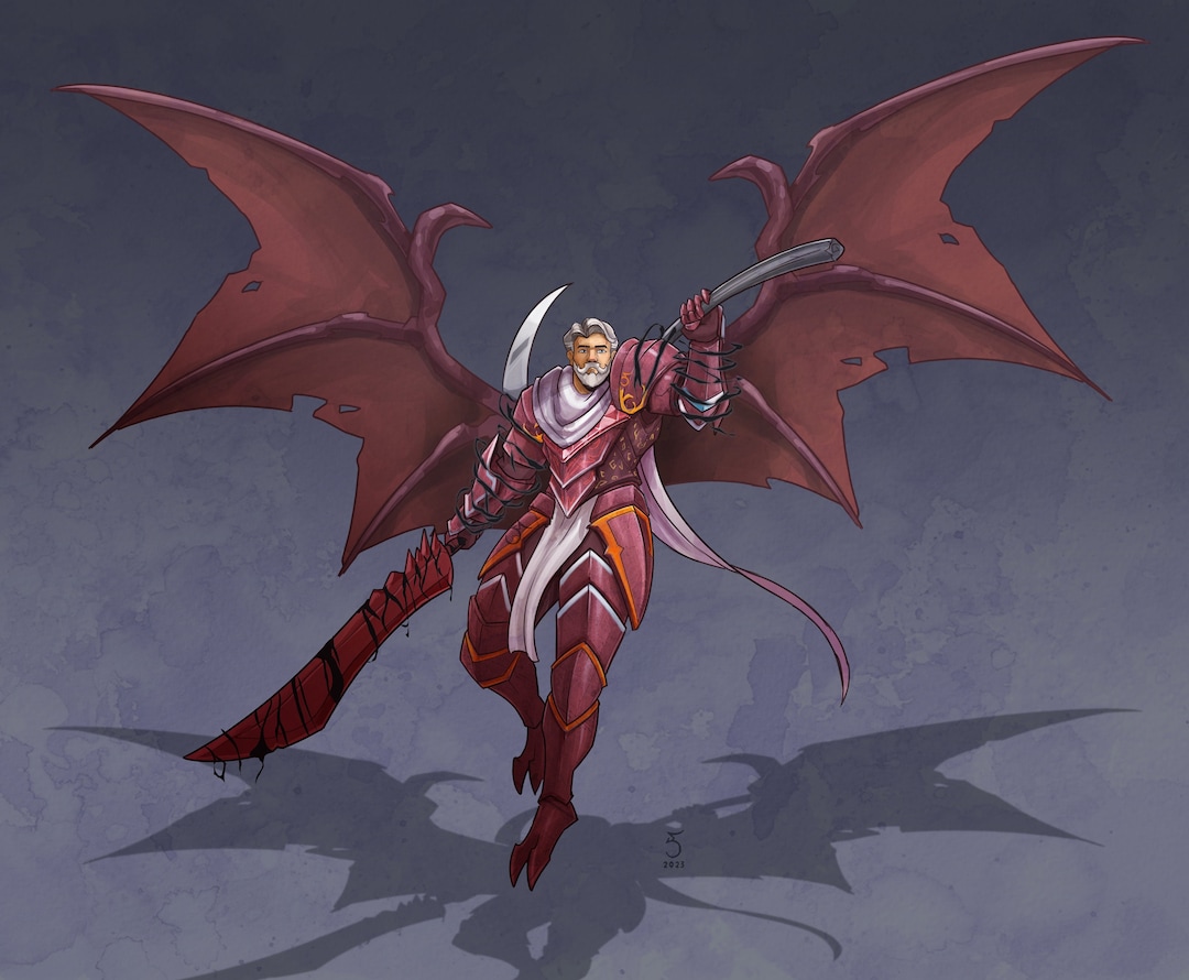 Custom RPG Character Design Dnd Character Commissions - Etsy