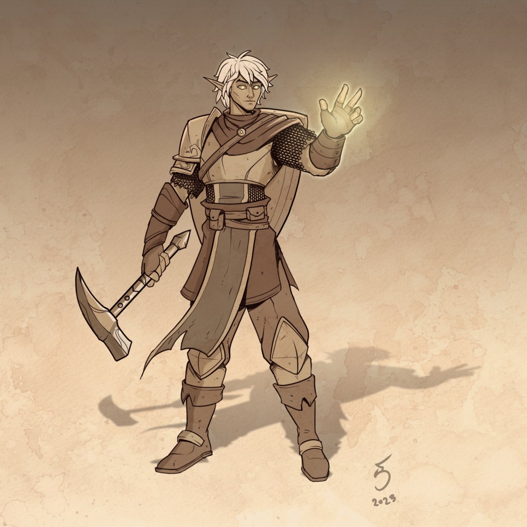 Custom Character Sketch Design Dnd Character Commissions - Etsy