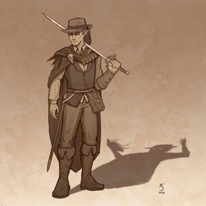 Custom Character Sketch Design, Dnd Character Commissions, Custom Game ...