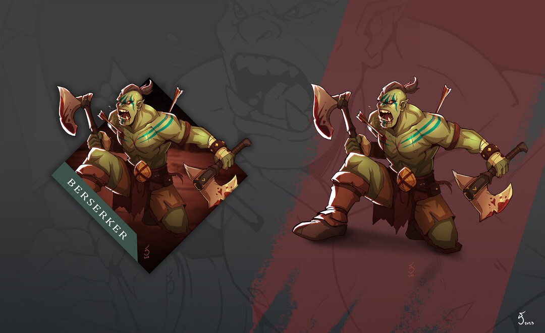 Custom Game Character Portrait, RPG Character Design, Dnd Character ...