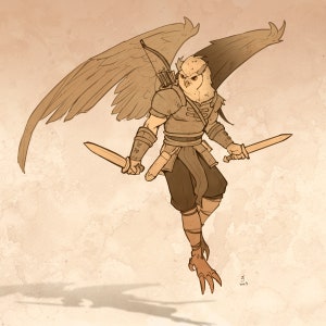 Custom Character Sketch Design, Dnd Character Commissions, Custom Game ...