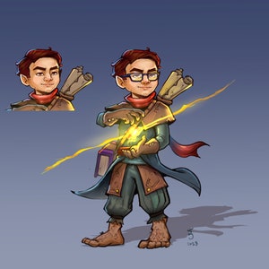 Custom RPG Character Design, Dnd Character Commissions, Digital ...