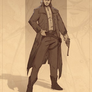 Custom Dnd Sketch Characters, Custom Character Sketch Commissions ...