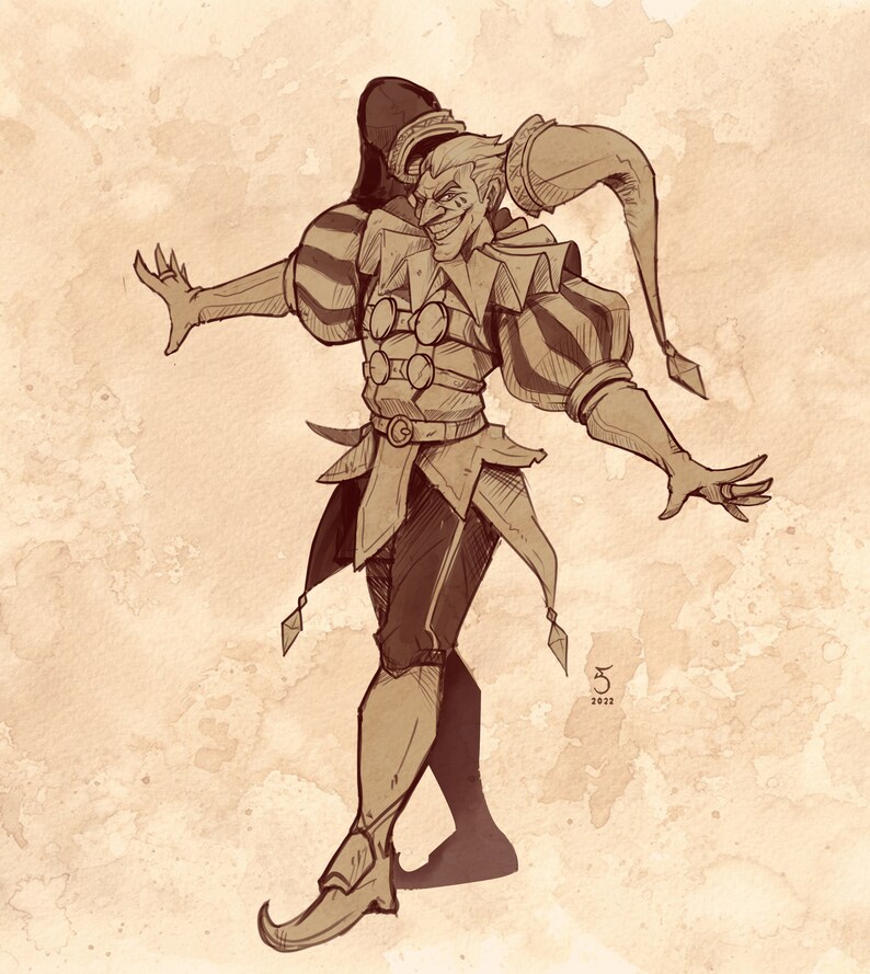 Custom Character Sketch Design Dnd Character Commissions - Etsy