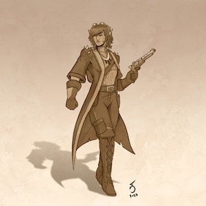 Custom Dnd Sketch Characters, Custom Character Sketch Commissions ...
