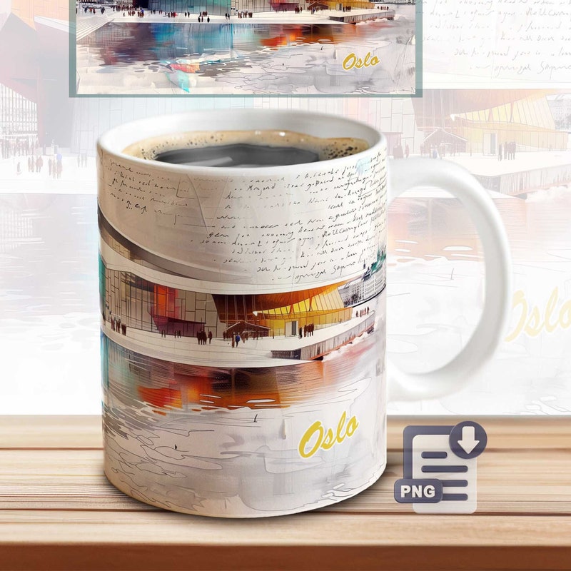 Oslo Mugs - Etsy
