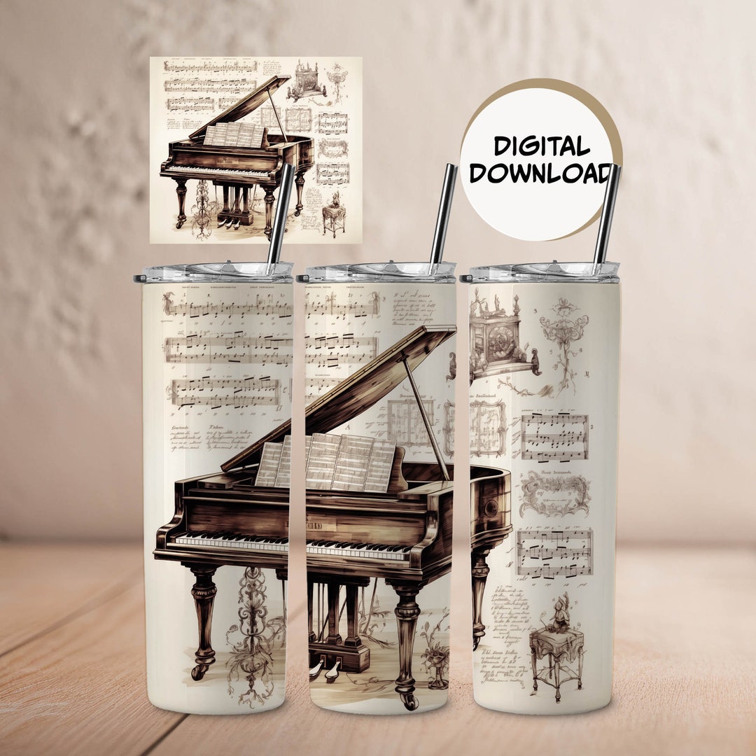 Tumbler Design Seamless Wings Tumbler Sublimation Design Music Skinny ...