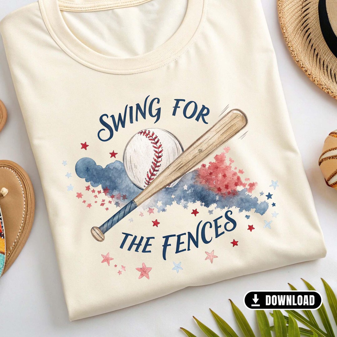 Baseball Sublimation Design – PNG File for Shirts, Sports Gear & Fan ...