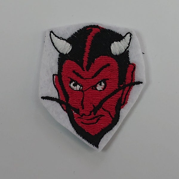 Red Devil Patch - Etsy