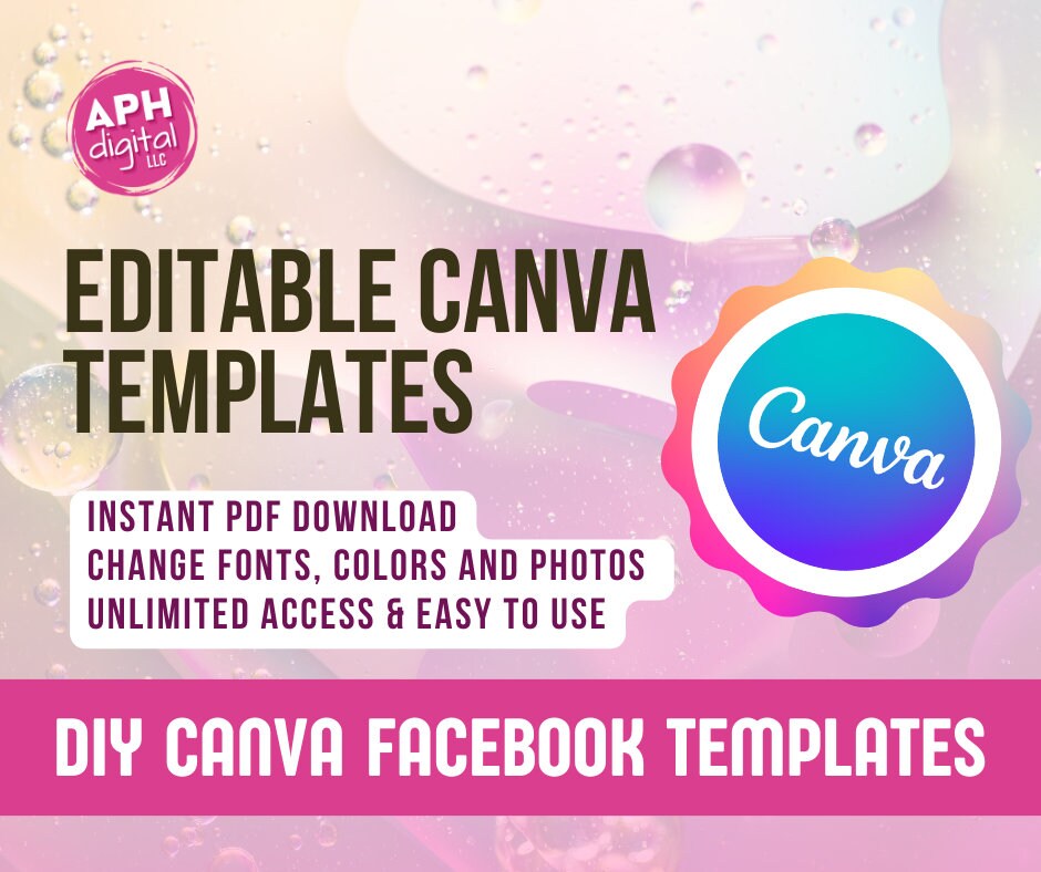 Political Campaign Facebook Templates, Printable Election Design, DIY ...