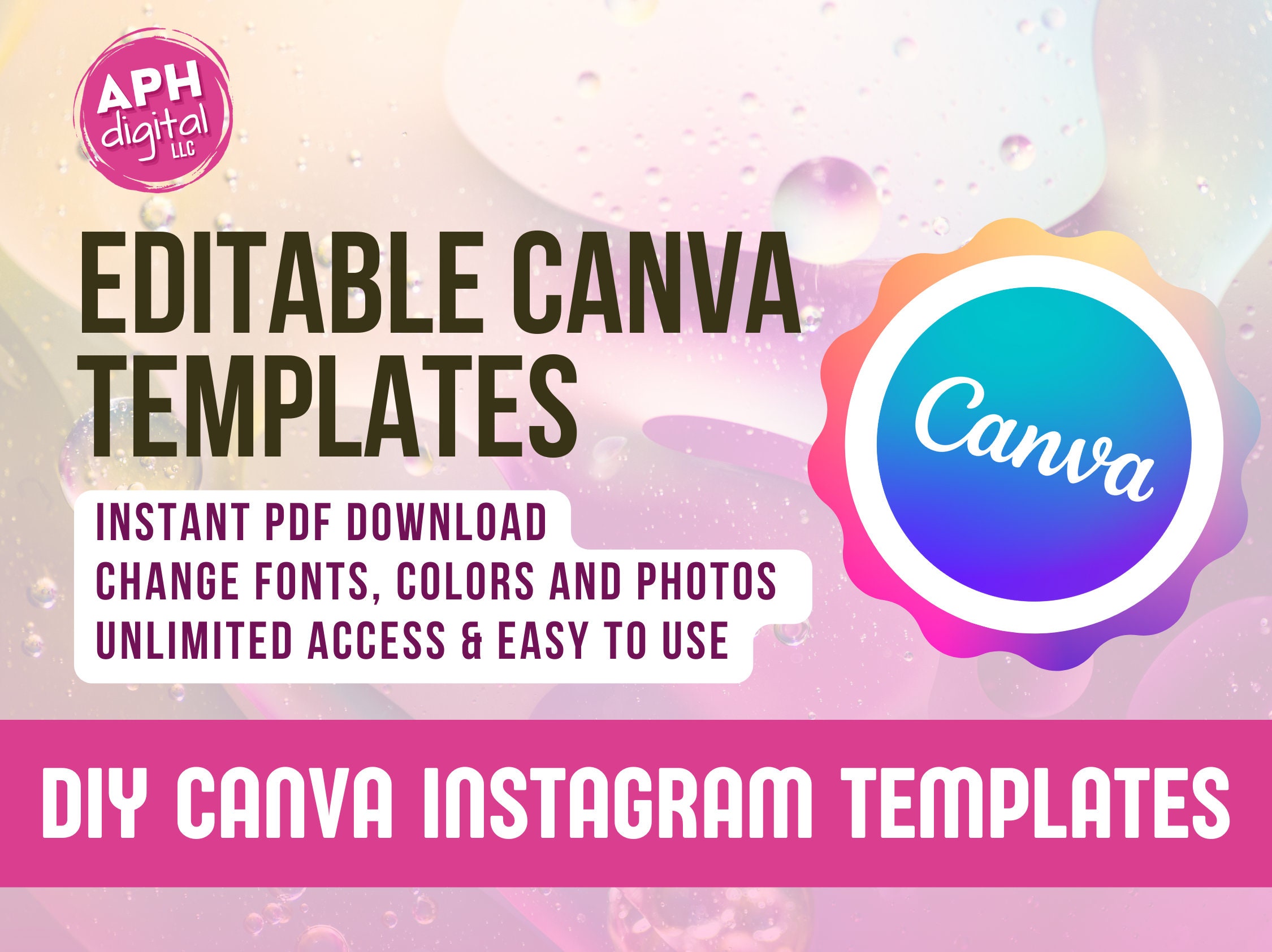 Political Campaign Instagram Templates, Printable Election Design, DIY ...