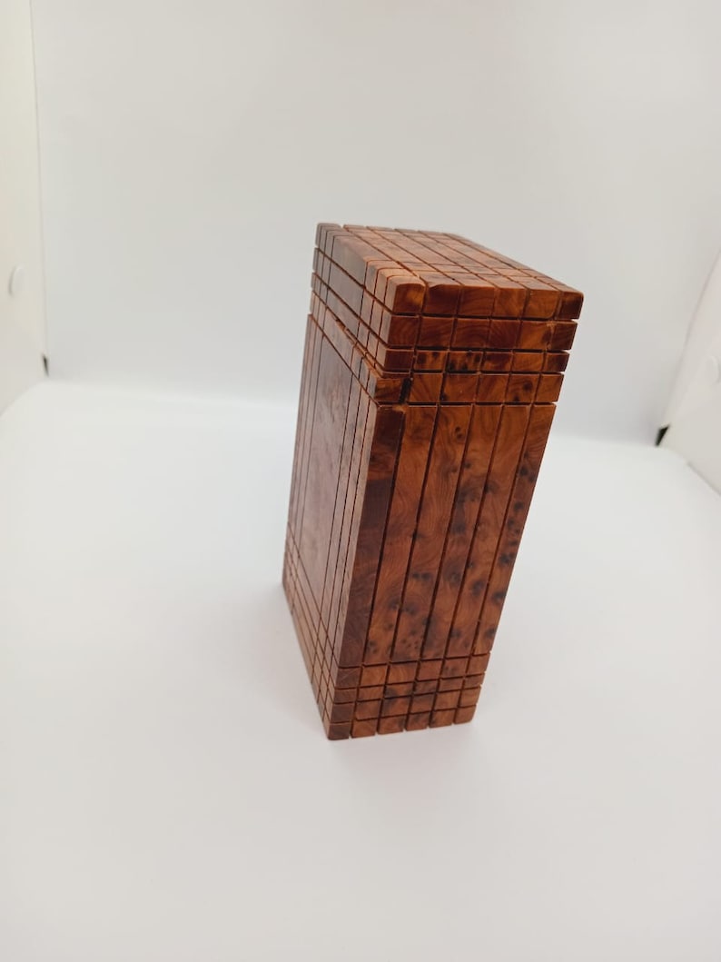 Magic Opening Box,secret Lock Box,a Small Handmade Wooden Mystery Box ...