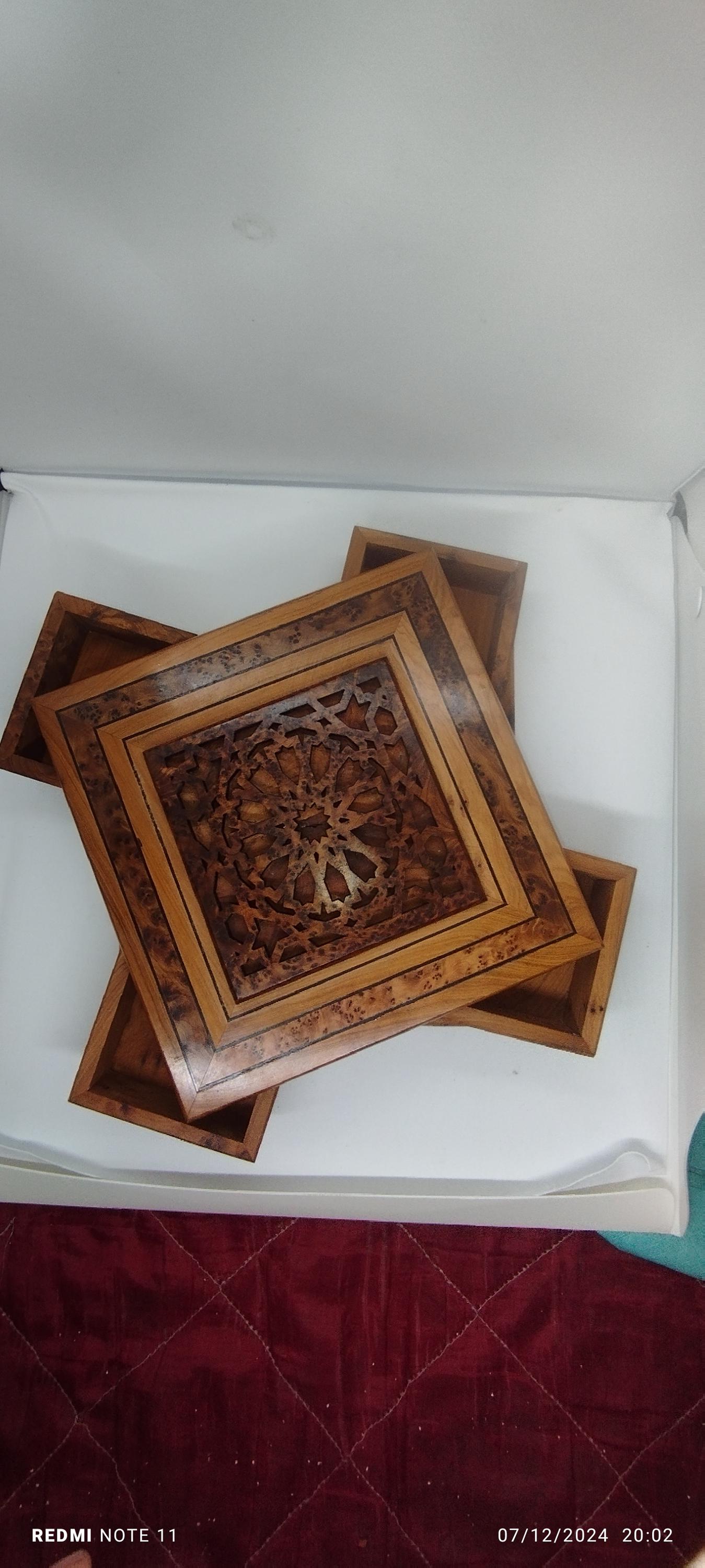 Moroccan Puzzle . Secret Opening Wooden Jewelry Box, Secret Opening ...