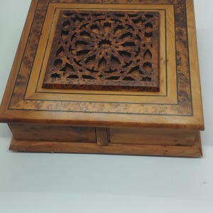 Moroccan Puzzle . Secret Opening Wooden Jewelry Box, Secret Opening ...