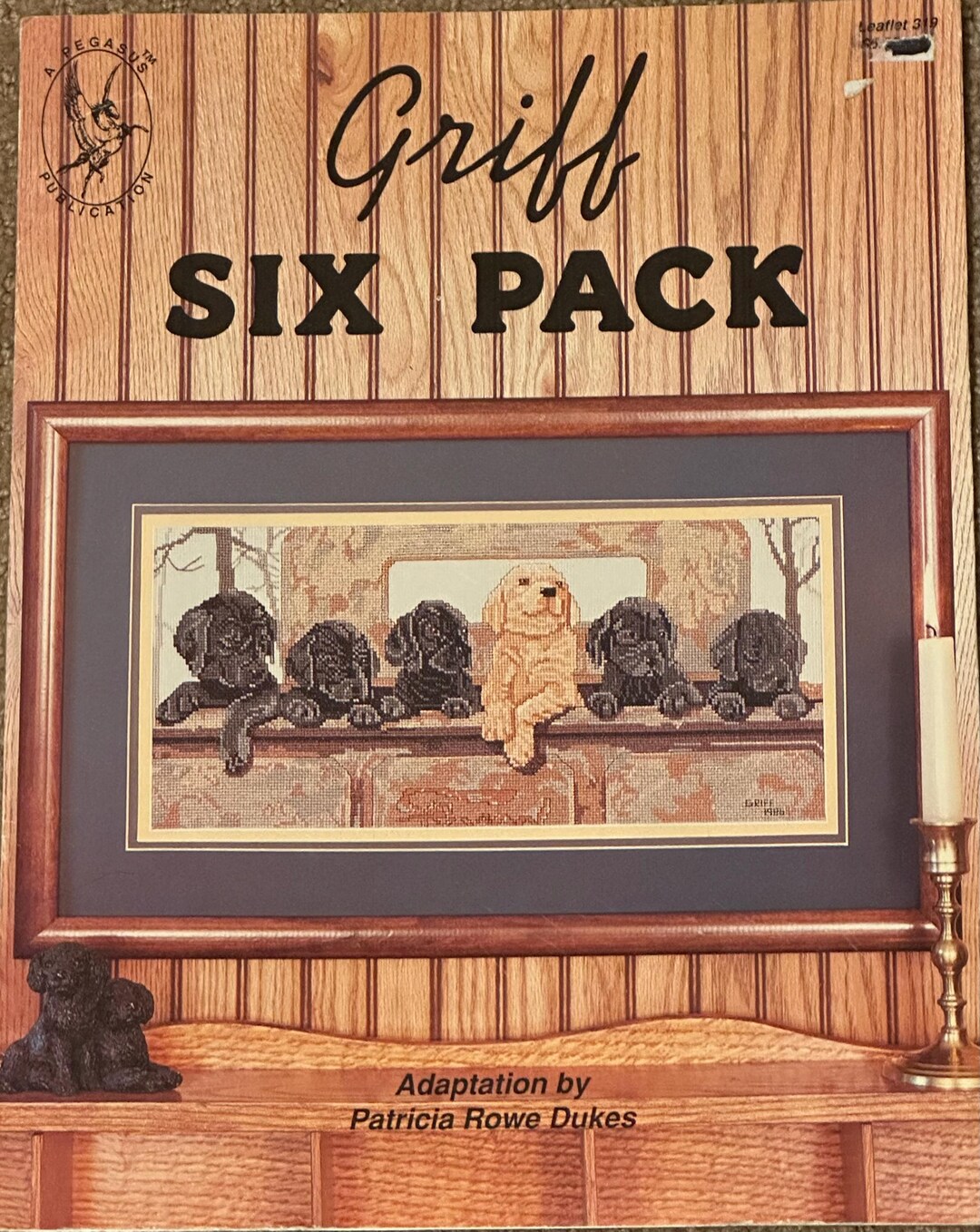 Griff SIX PACK : Cross Stitch Pattern Booklet - Etsy