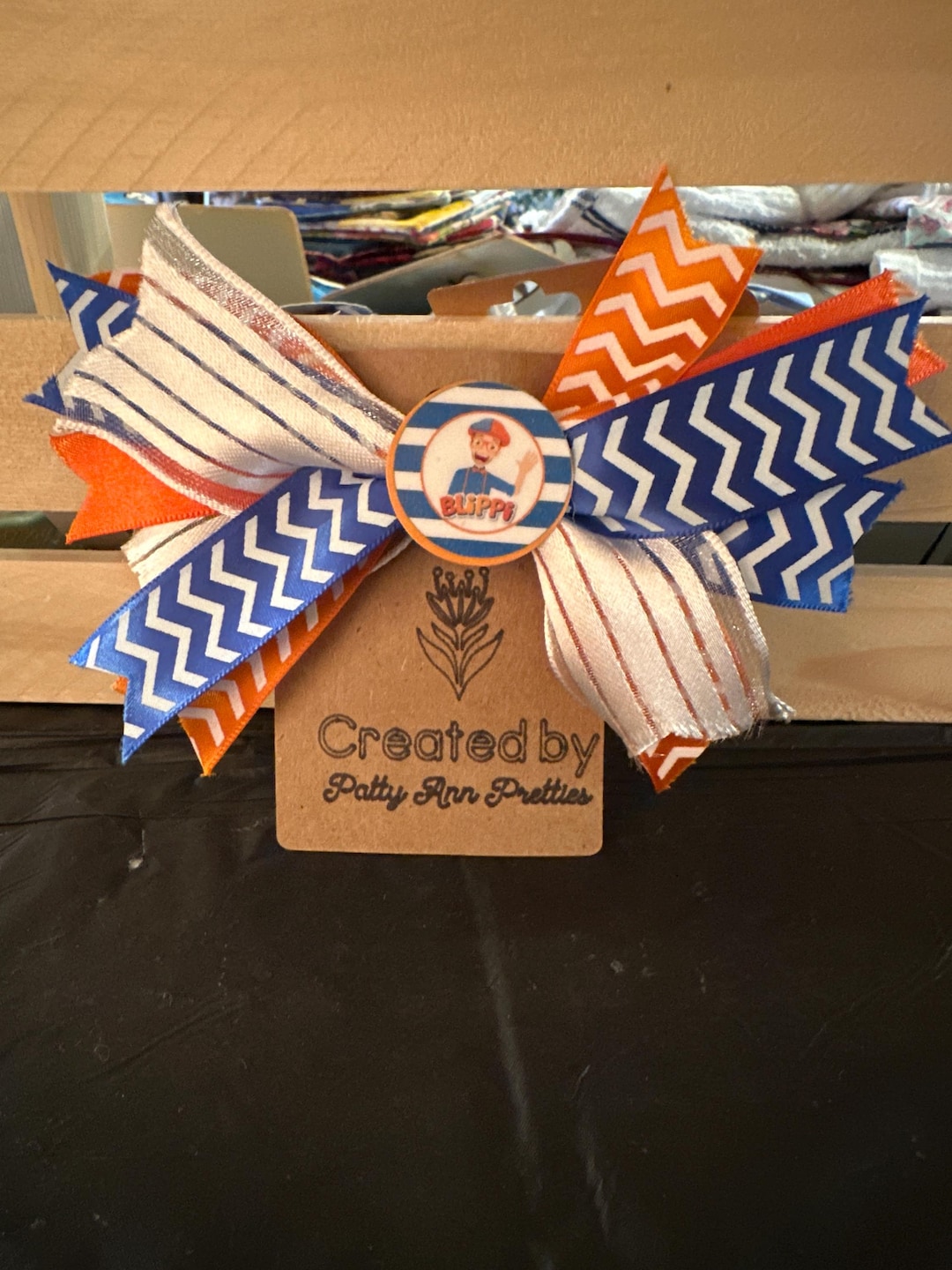 Blippi Ribbon Hair Bow - Etsy