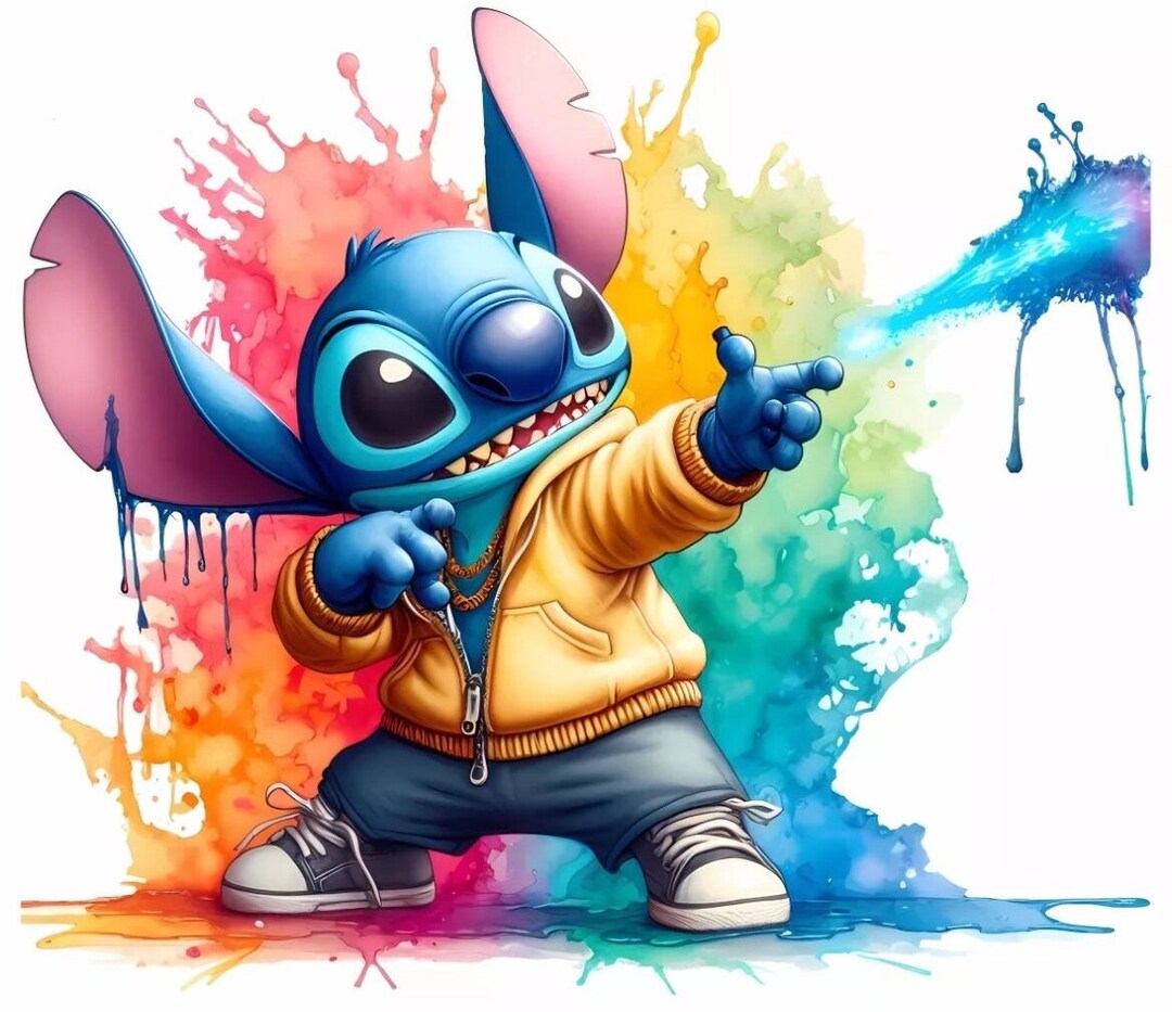 Rainbow Splash Stitch Glass Vinyl Decal Stickers Colour - Etsy