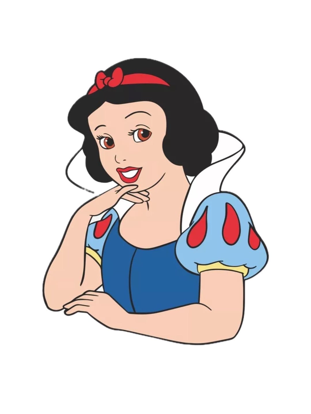 Snow White Vinyl Decal snow White, Princess - Etsy