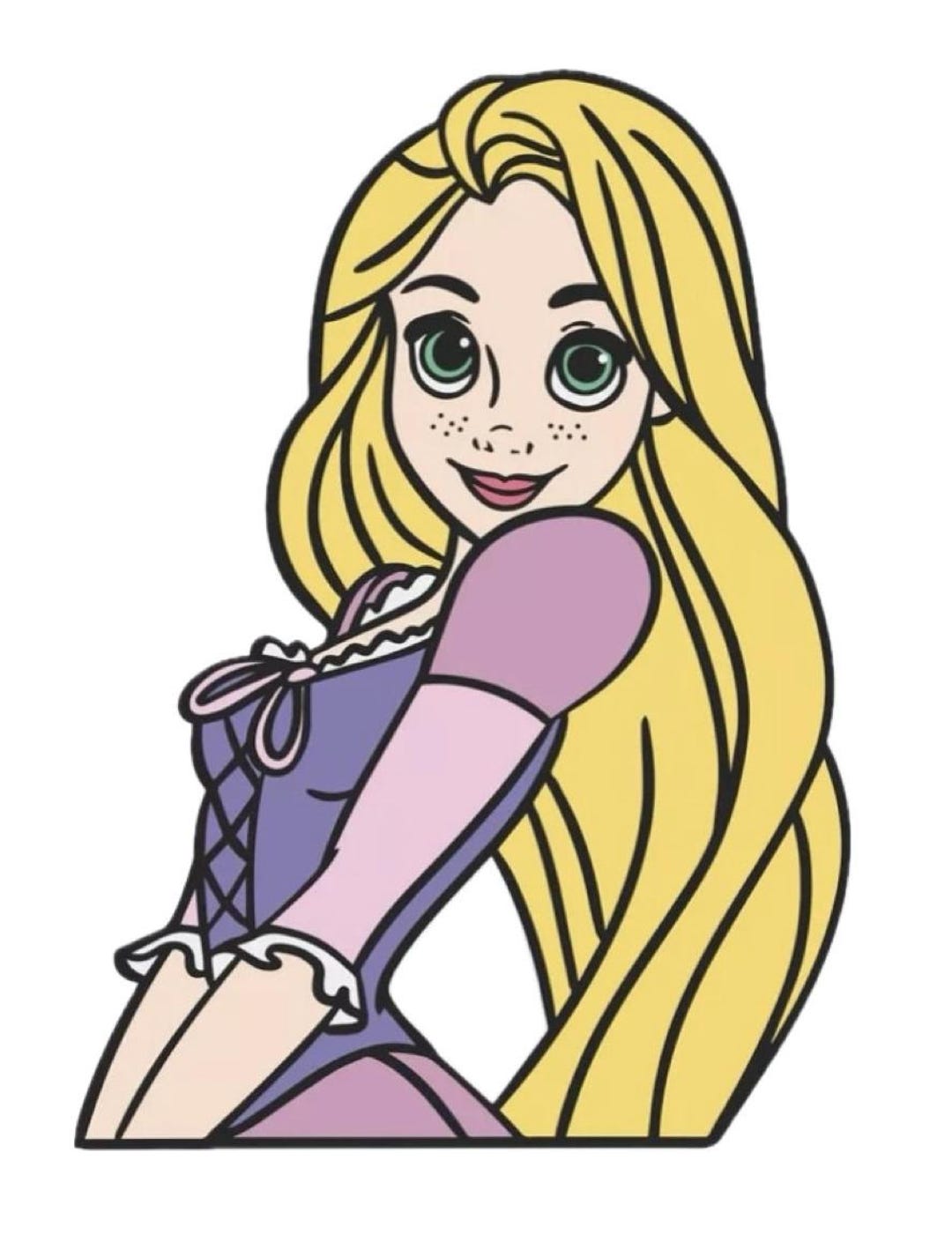 Rapunzel Vinyl Decal (tangled, Princess) - Etsy