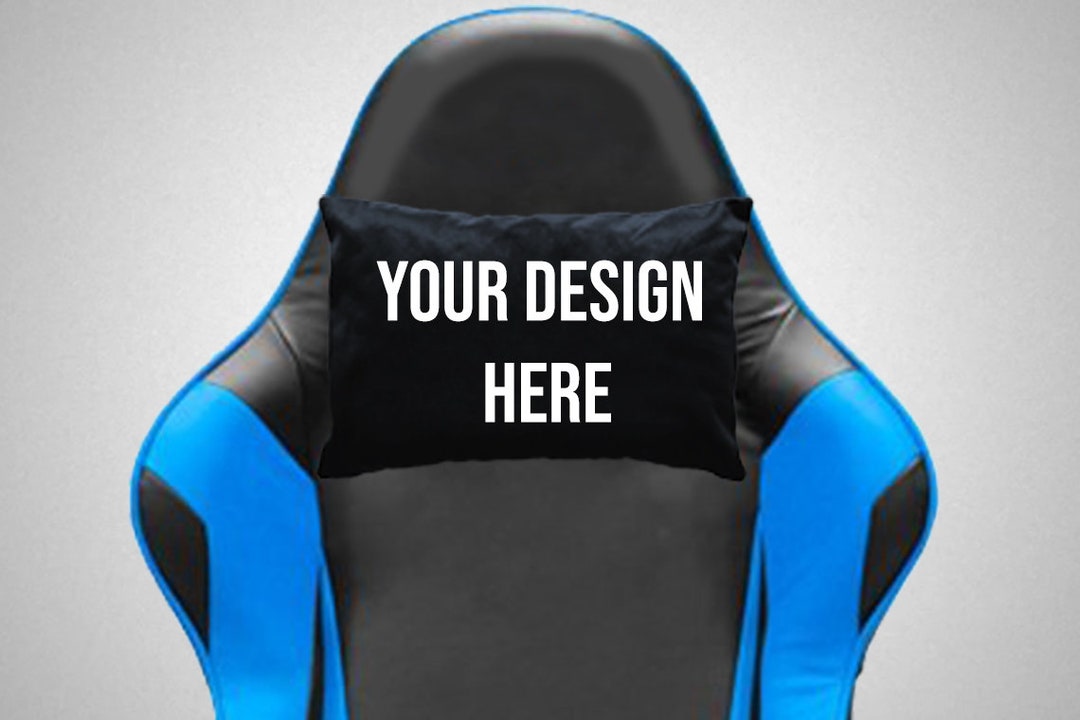 Personalized Gaming Chair Pillow: Custom Gamer Headrest, Neck Support ...
