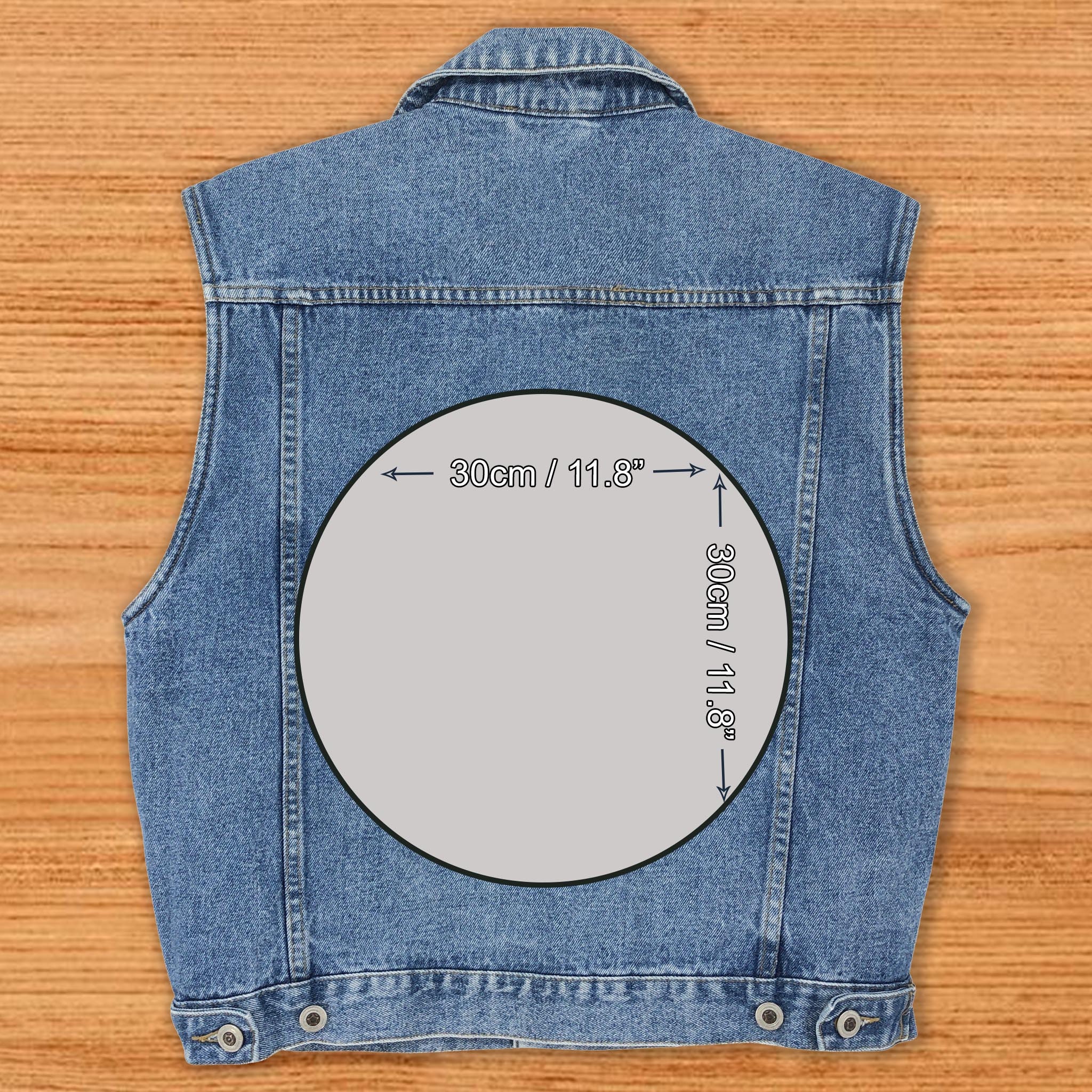 Personalized Printed Sew-on Patches Ɩ Back-patch for Jackets - Etsy