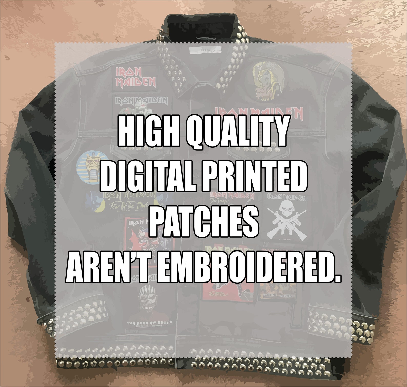 Custom Velcro Patches: Digitally Printed, Personalized Fabric Patch - Etsy
