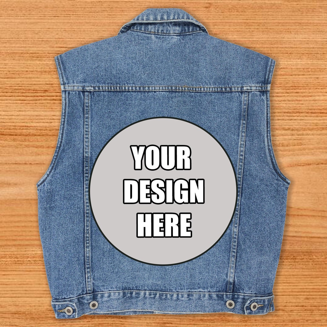 Personalized Printed Sew-on Patches Ɩ Back-patch for Jackets, Hoodies ...