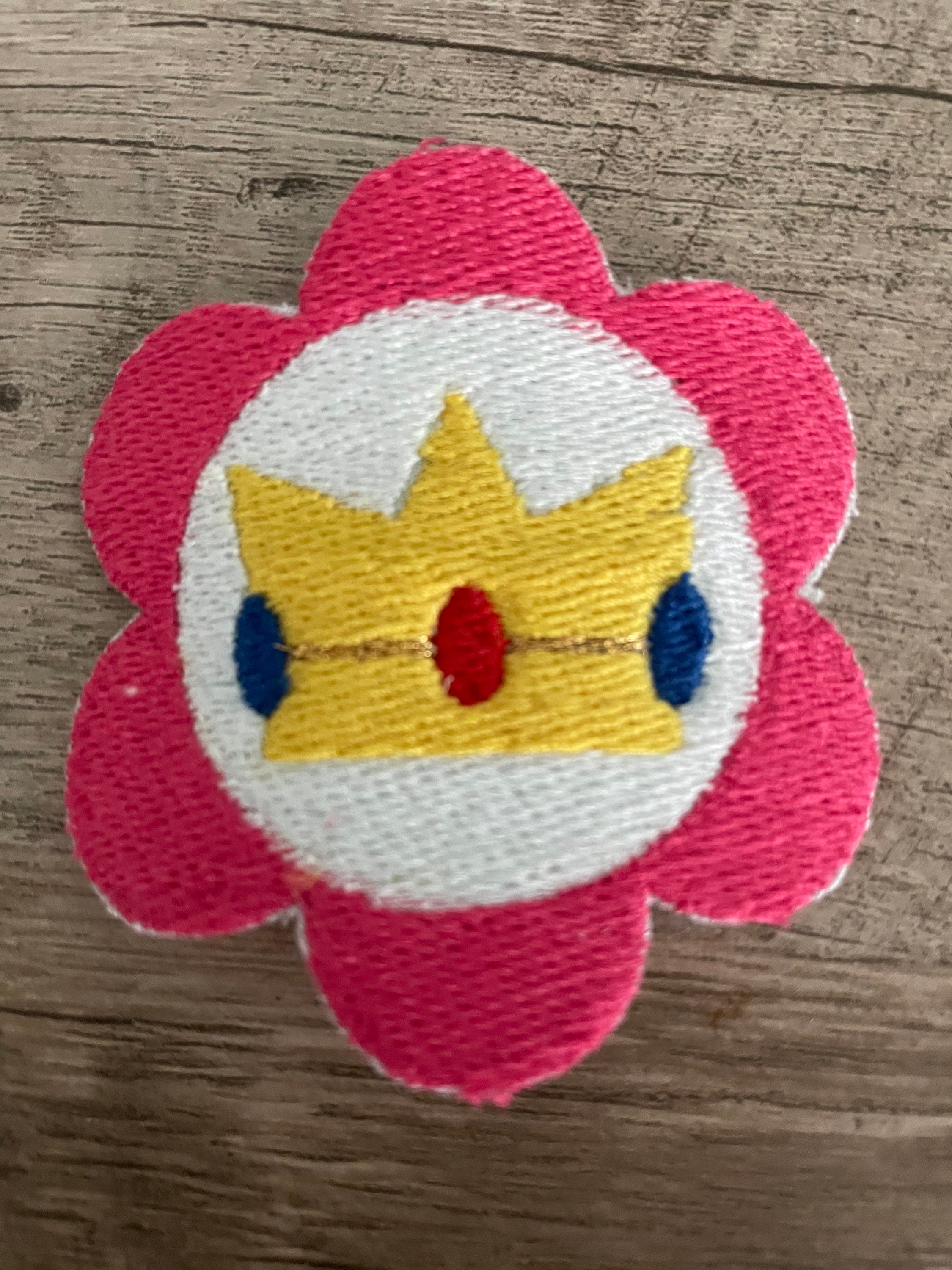 Princess Peach Logo Sew on Patch - Etsy