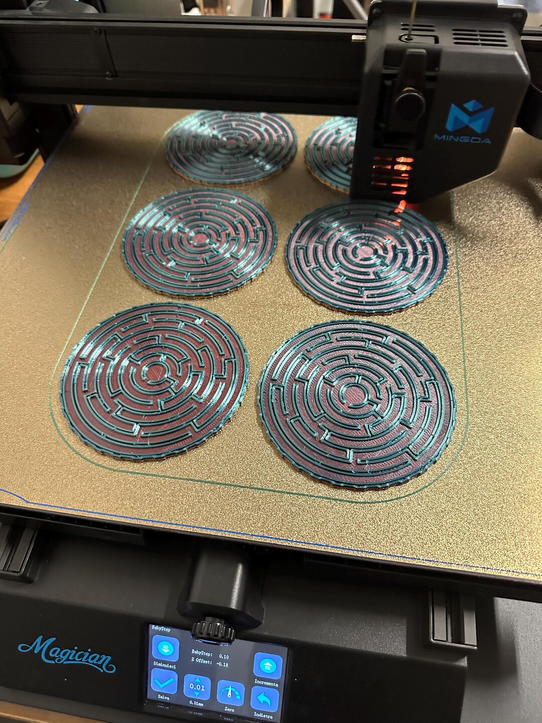 3d Printed Coasters - Etsy