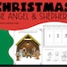 Christmas Bible Lesson: Angels and Shepherds, Sunday School (printable ...