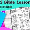 Old & New Testament Bible Lessons Kids Preschool Kindergarten Sunday ...