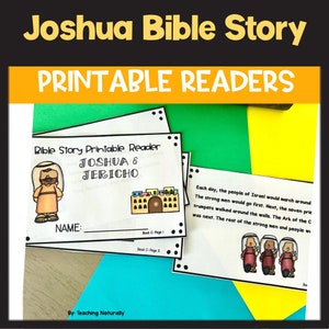 Joshua and the Battle of Jericho Bible Story Mini Reader for Kids Bible ...