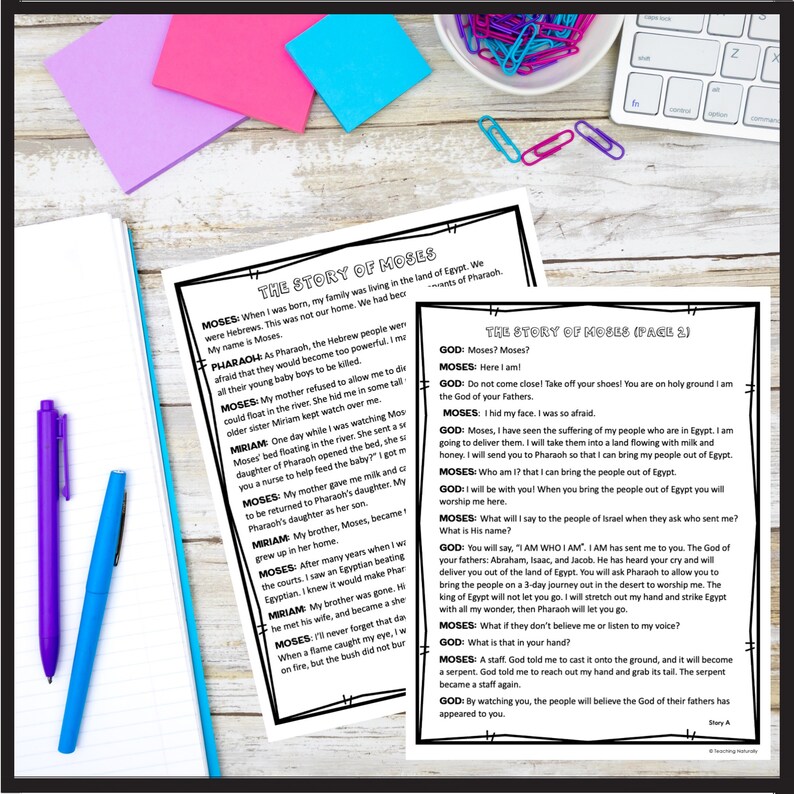 Kids Bible Story Readers Theater Script Bundle (digital Download) - Etsy