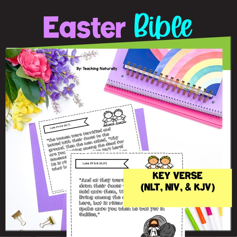 Easter Bible Lesson for Kids Jesus' Resurrection Lesson Plan Primary ...