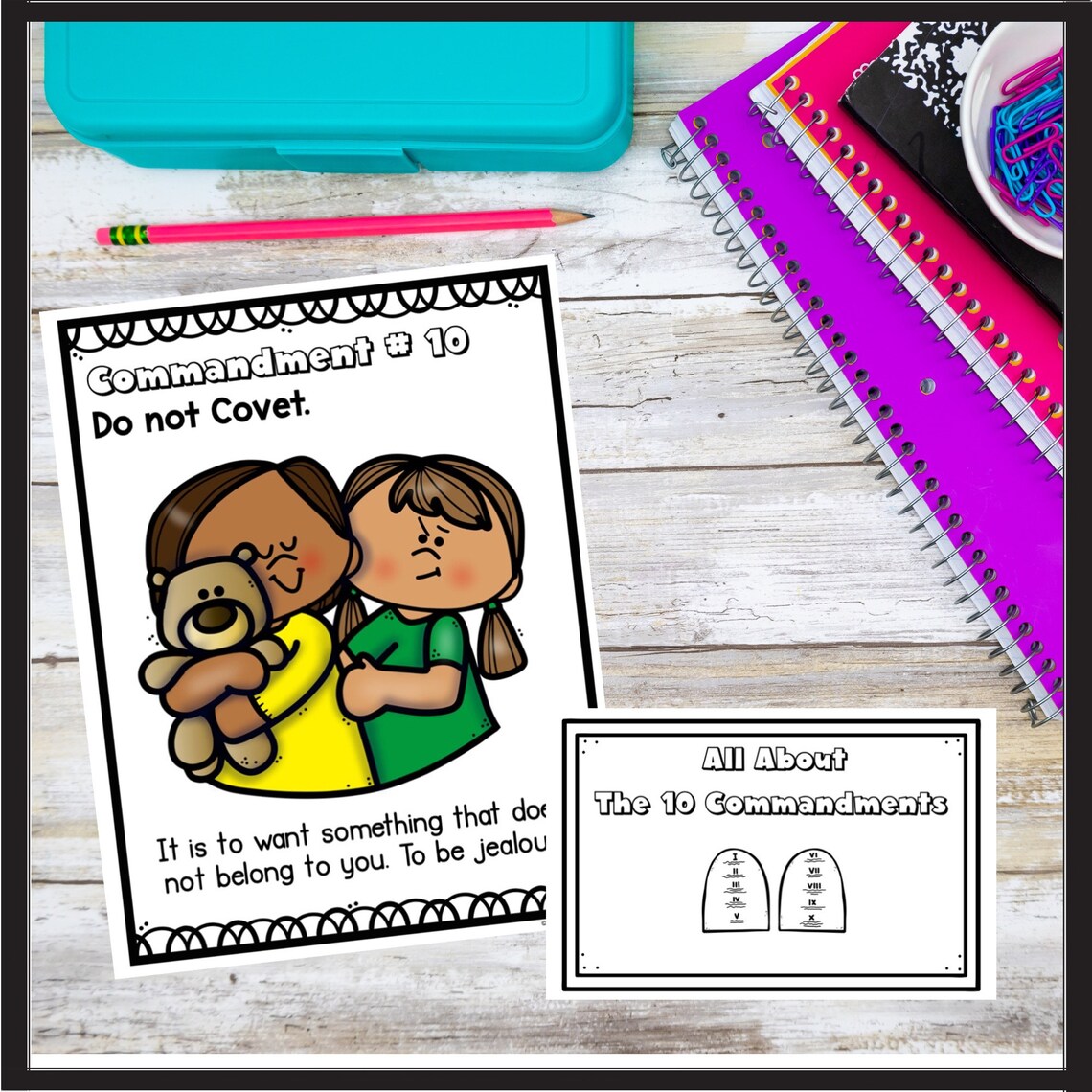 Moses Bible Lessons and Activities for Kids With Visuals Sunday School ...