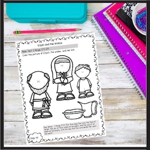 Old & New Testament Bible Lessons: Kids Activities Bundle (printable ...