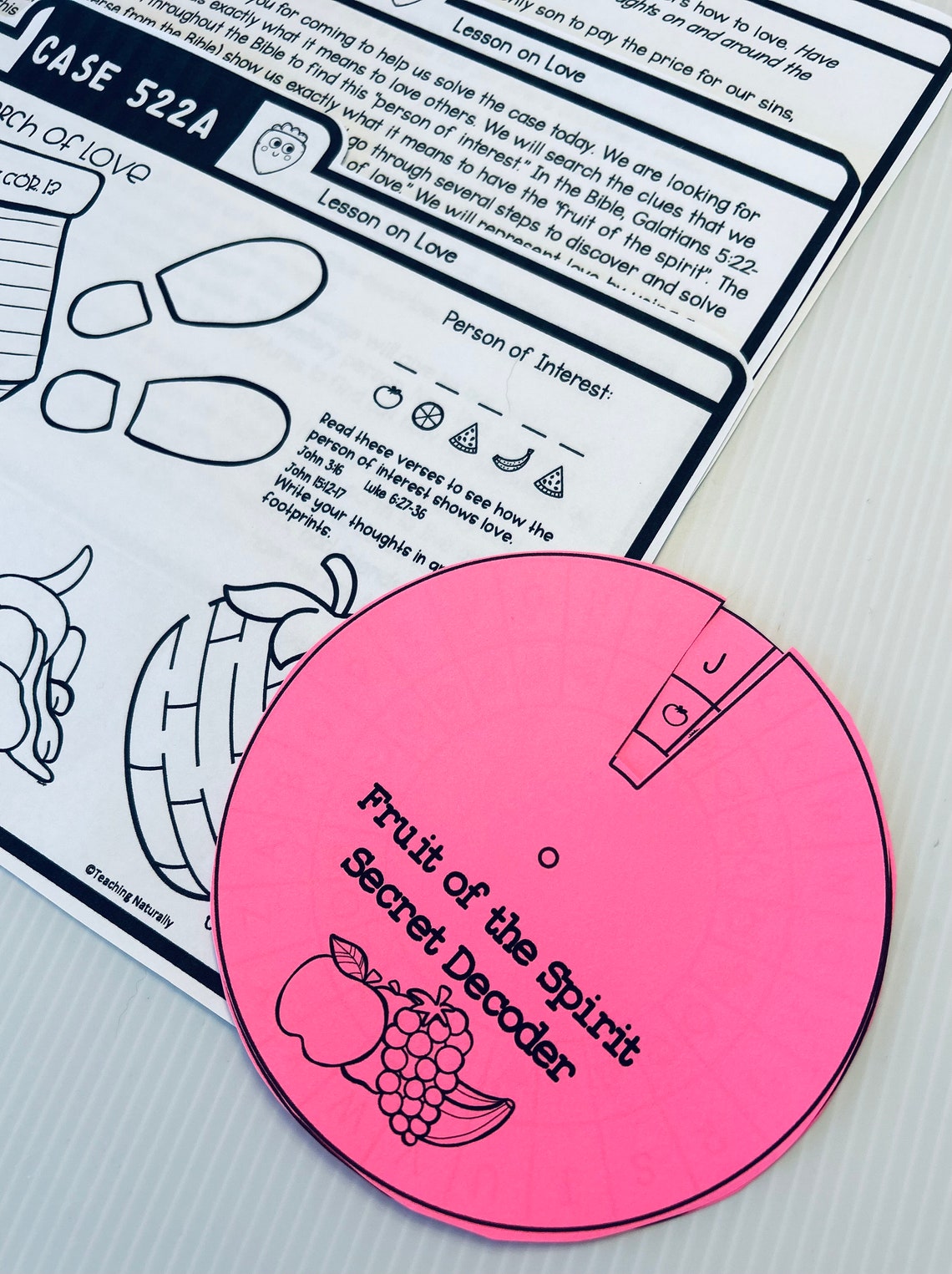 Fruit of the Spirit Bible Lessons for Kids Printable Sunday School ...