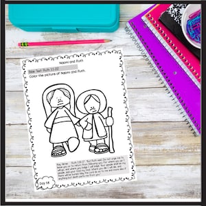 Old & New Testament Bible Lessons: Kids Activities Bundle (printable ...