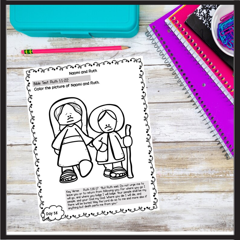 Old & New Testament Bible Lessons: Kids Activities Bundle (printable ...