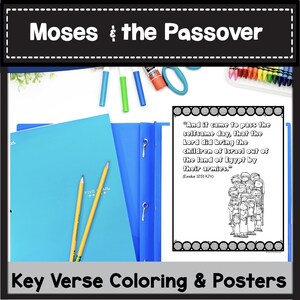 Moses Bible Lessons and Activities for Kids With Visuals Sunday School ...