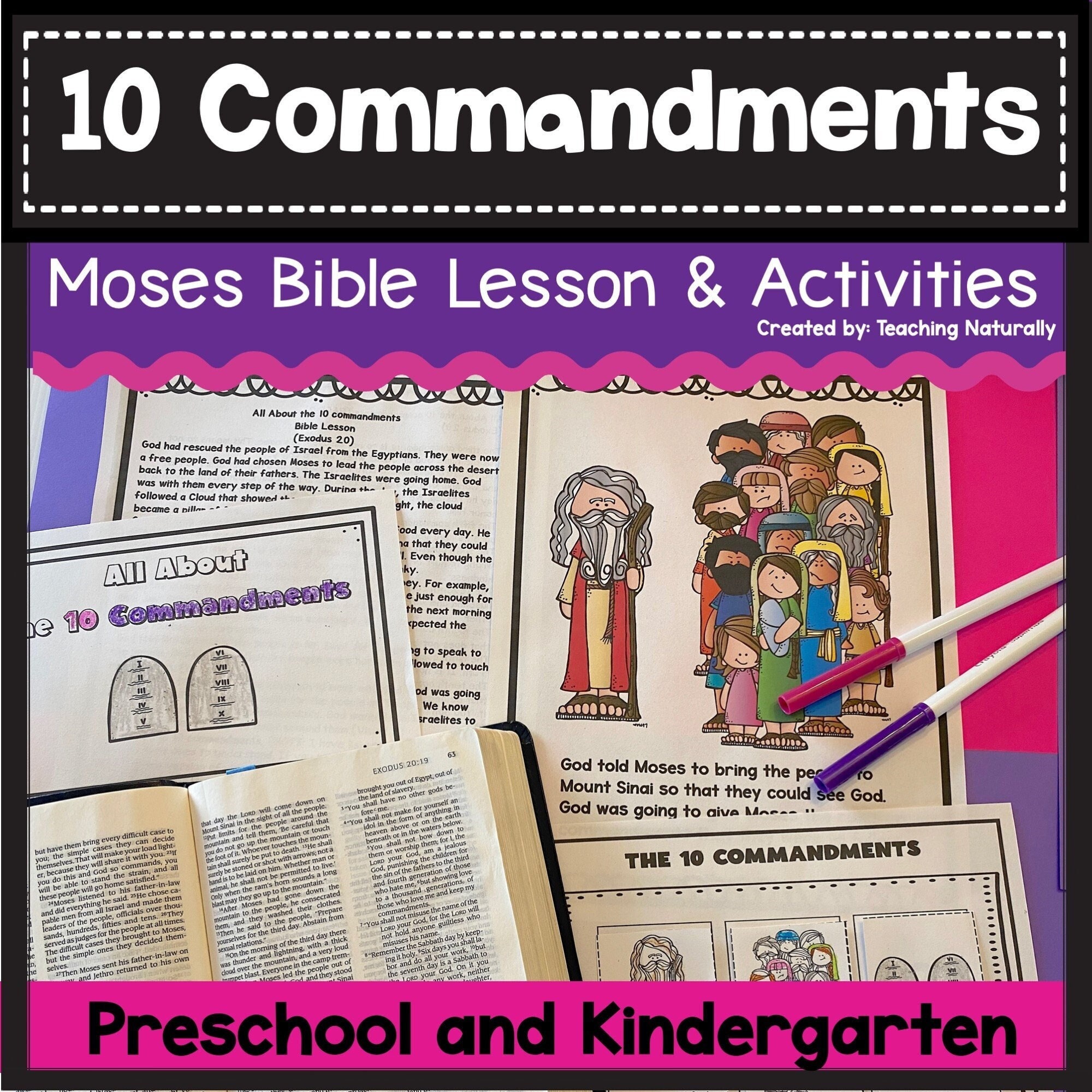 Moses And The 10 Plagues Bible Lesson For Kids Classful, 60% OFF