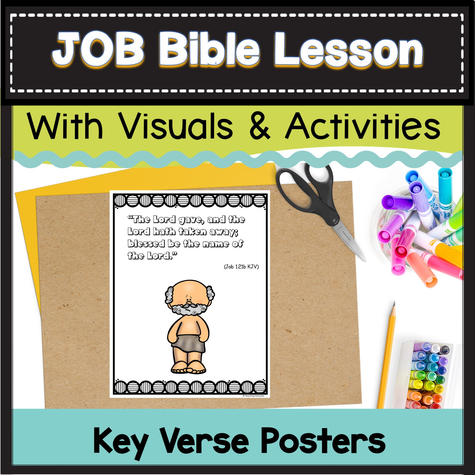Job Bible Story Printable Bible Lesson Kids Bible Study Bible Craft ...