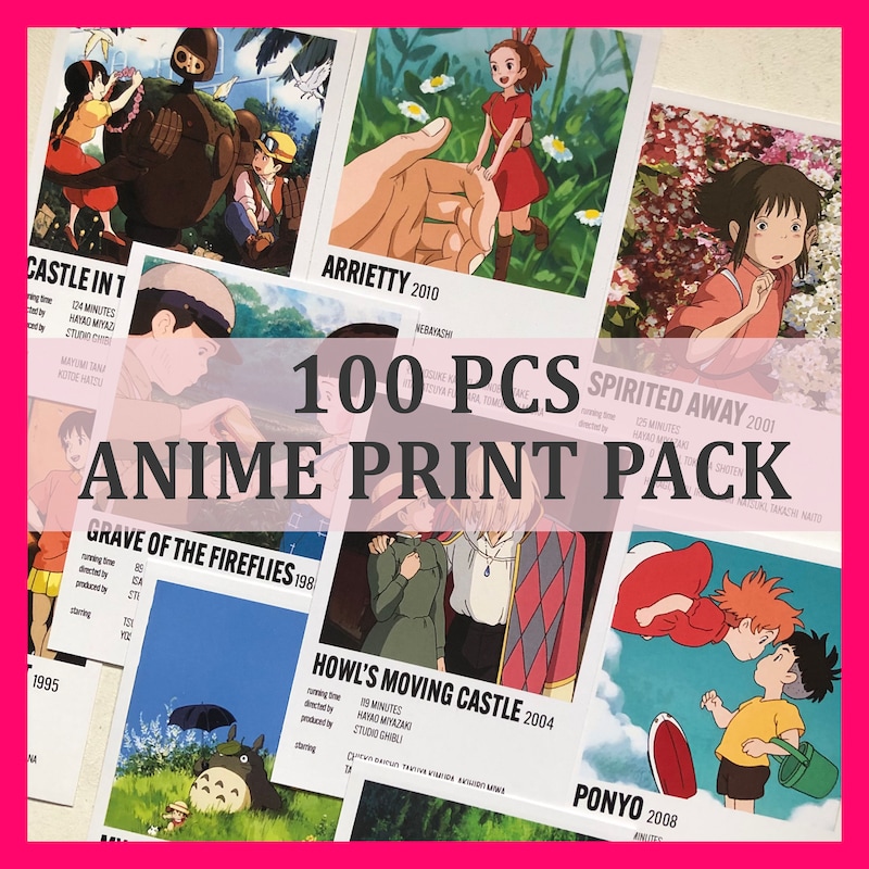 Anime Movie Poster - Etsy