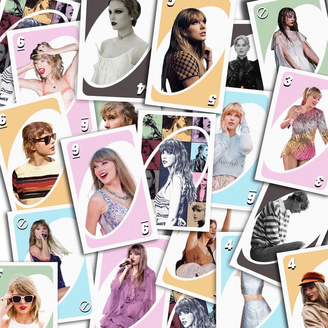 Taylor Eras Inspired Themed Playing Cards Aesthetic Deck of Cards for ...