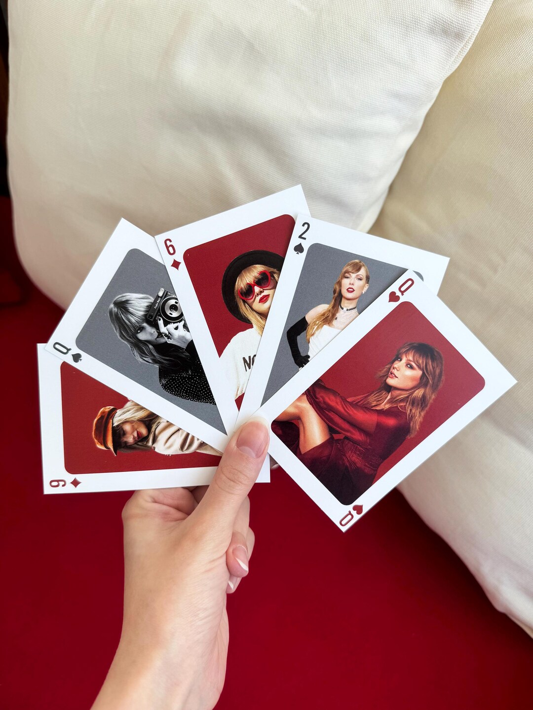 Taylor Eras Inspired Deck of 54 Playing Cards Aesthetic Deck of Cards ...