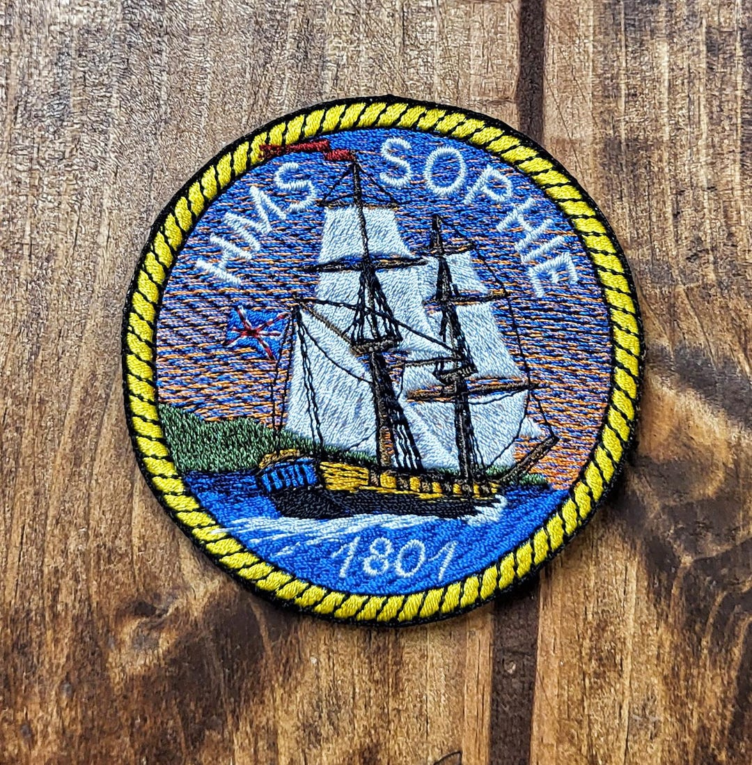 HMS Sophie Embroidered Patch - Etsy