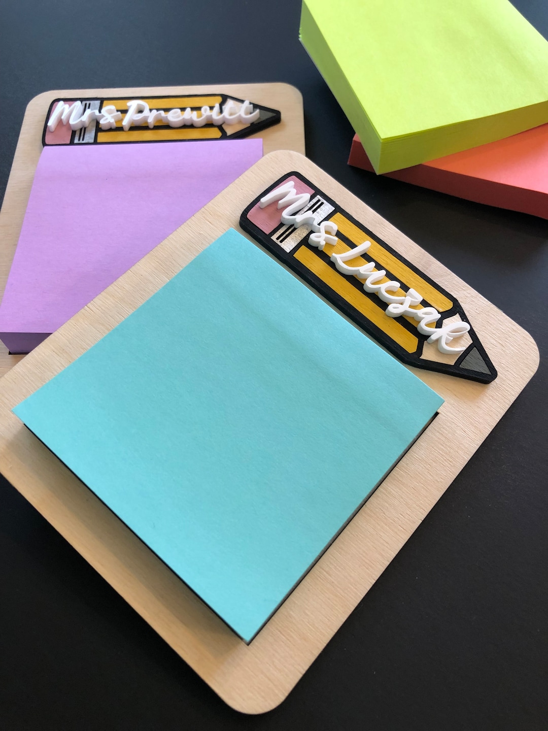 Teacher Sticky Note Pad | Teacher Christmas Gift | Gift for Teacher ...