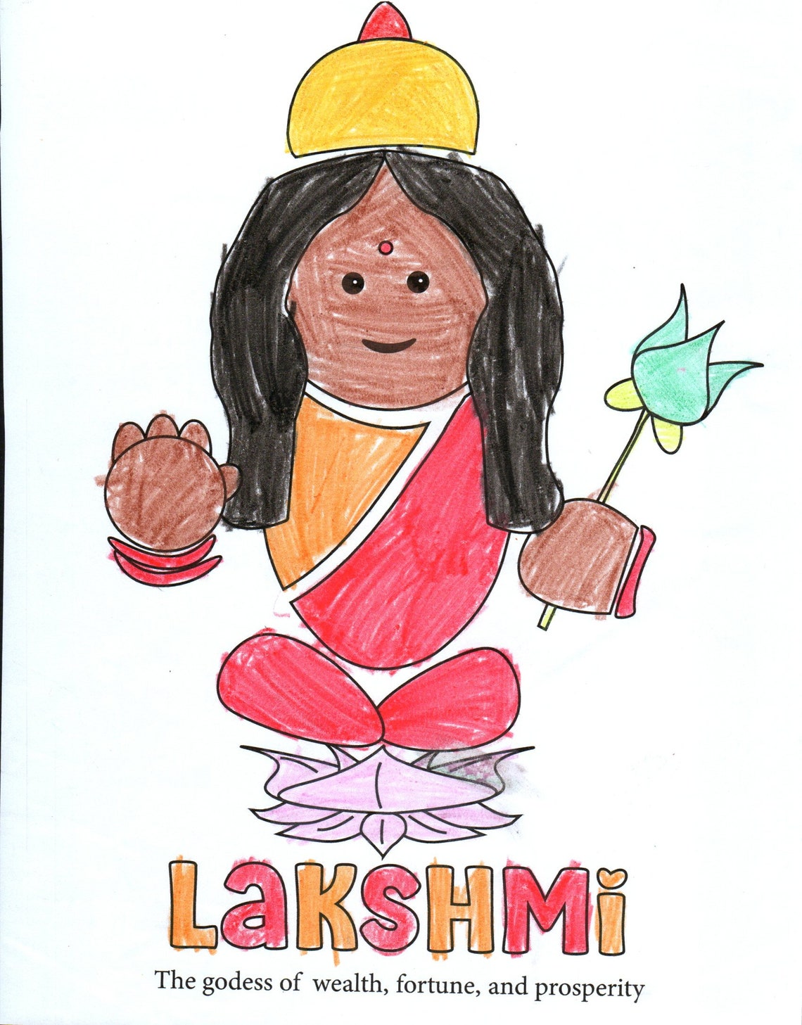 Childrens Coloring Pages, Hindu Gods Coloring Page, Kids Activity ...