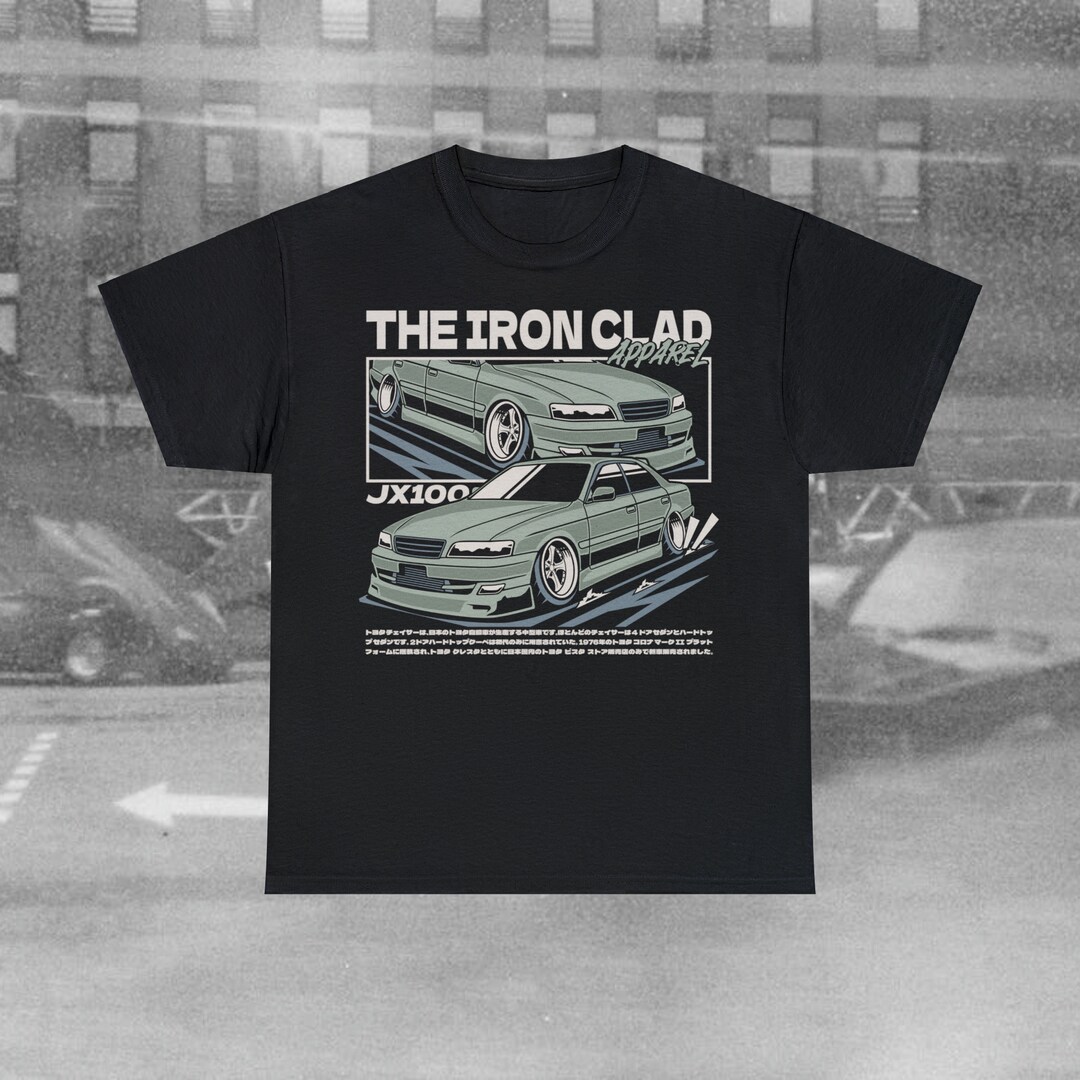 JZX100 Chaser T-shirt, Toyota JDM Shirt, 2JZ Engine Tee, Car Enthusiast ...