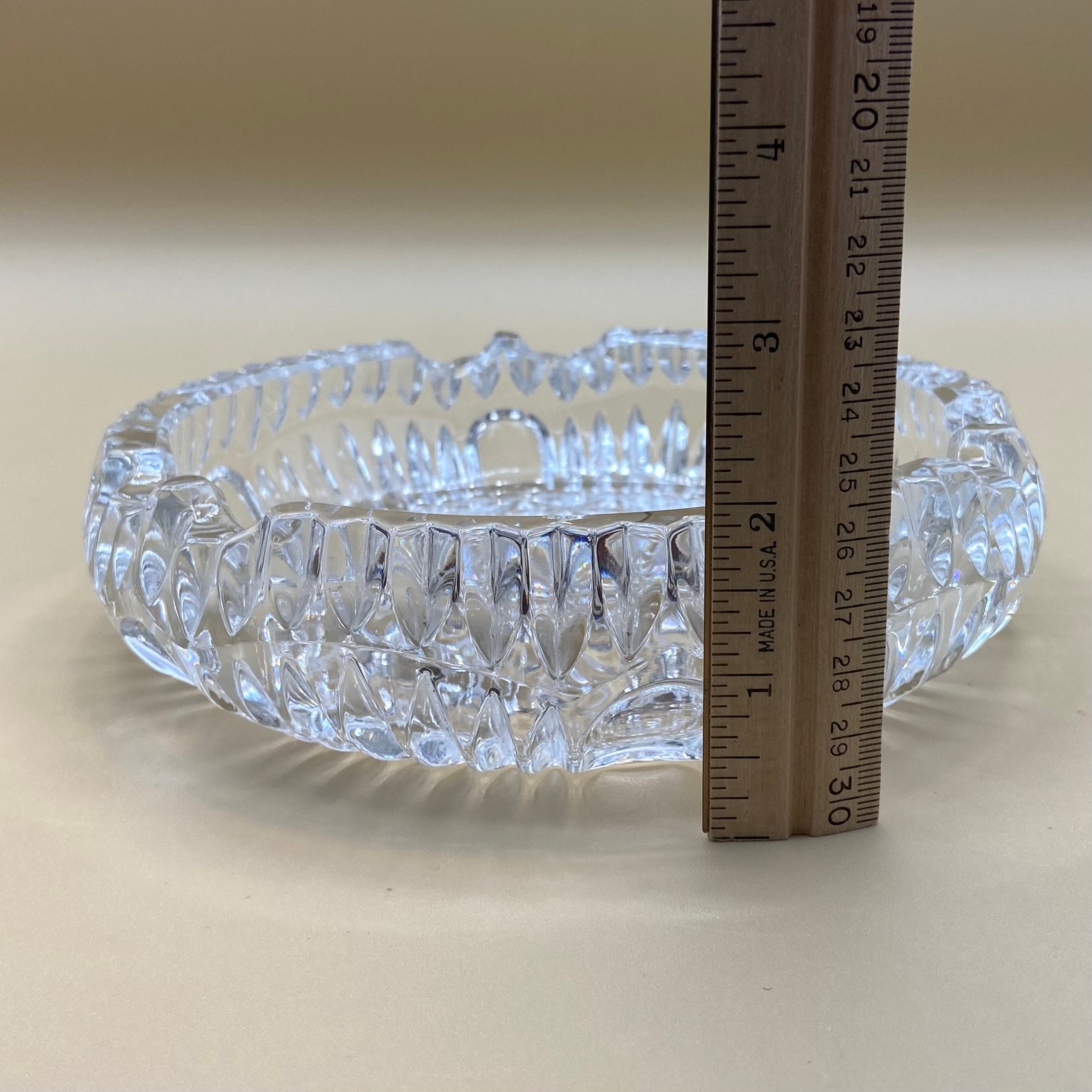 Vintage the Hofbauer Collection, the Byrdes Ruby Ashtray, Made in W ...